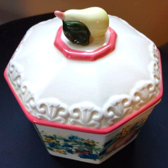Avon | Dining | Retired Avon Sweet Country Harvest Butter Dish Crock ...